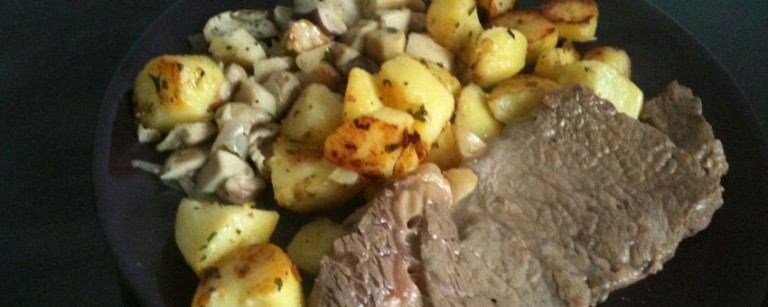 Faux-filet aux cèpes